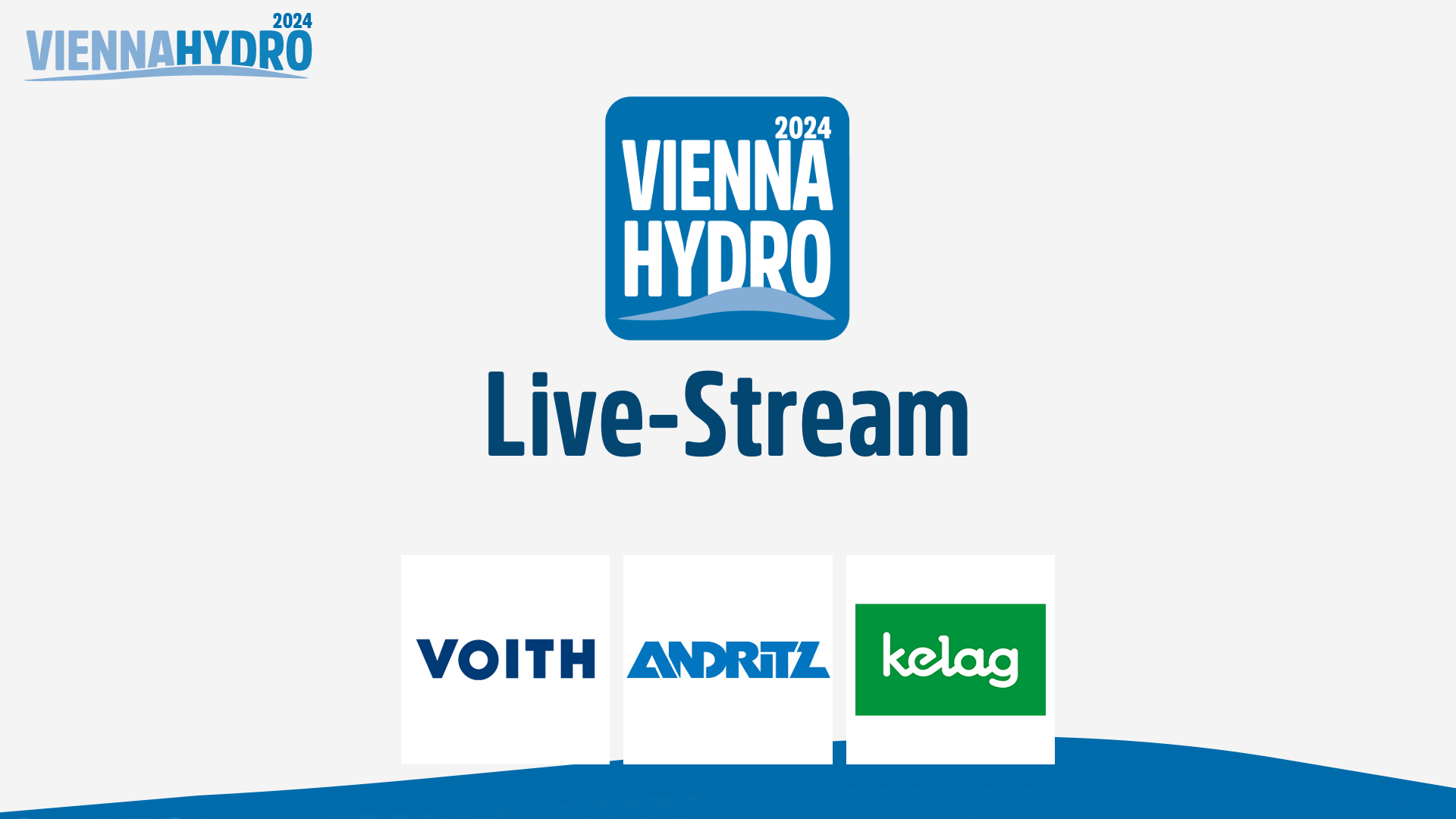 Vienna Hydro 2024 - Live streaming
